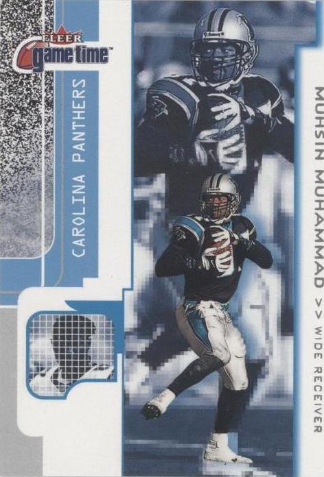 2001 Fleer Game Time - Muhsin Muhammad #80 for sale online | eBay