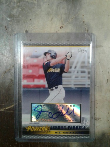 2010 Topps Pro Debut Autograph Jeremy Farrell # PDA-JF | eBay