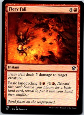 Magic the Gathering Fiery Fall Commander 2021 MTG Free Shipping! | eBay