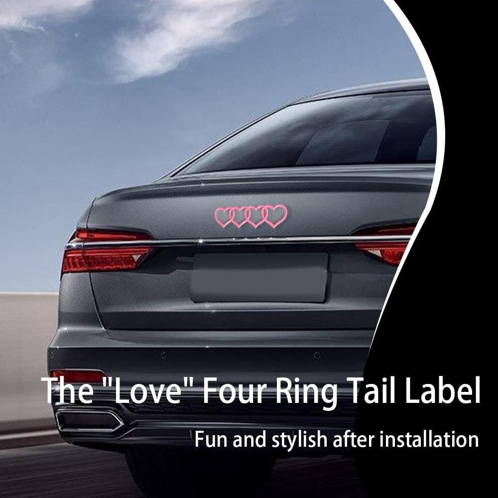 8.58*2.76in Rear Trunk Emblem for Audi A3 A4 A5 A6 A8 TT R8 Q3 Q5 Q7 | eBay