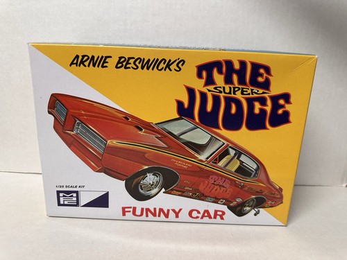 MPC Arnie Beswick's Super Judge Pontiac GTO Funny Car 1:25 Model Kit ...