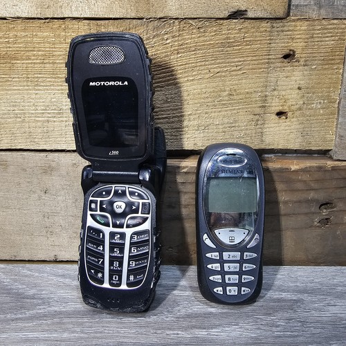 Vintage Cell Phones Motorola Nextel Siemens For 80s 90s Party 🥳 ...