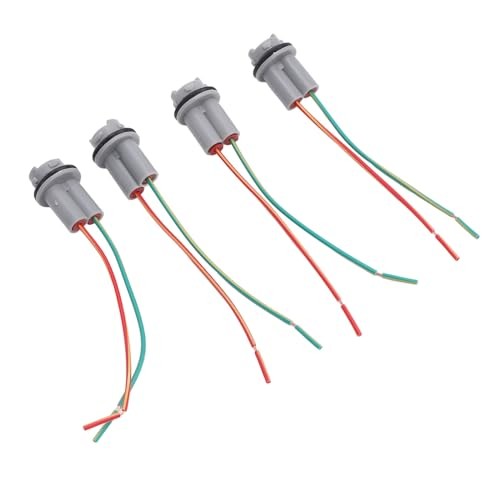 4Pcs Bulb Socket Wiring Harness Socket Connector for Wedge Base 901 902 ...