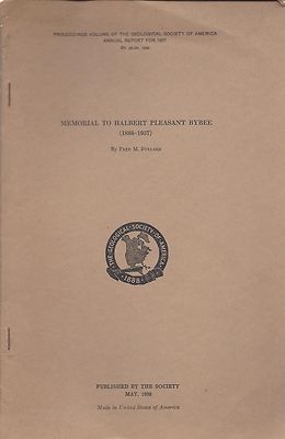 1888-1957 Memorial to Halbert Pleasant Bybee-By Fred M. Bullard-May ...