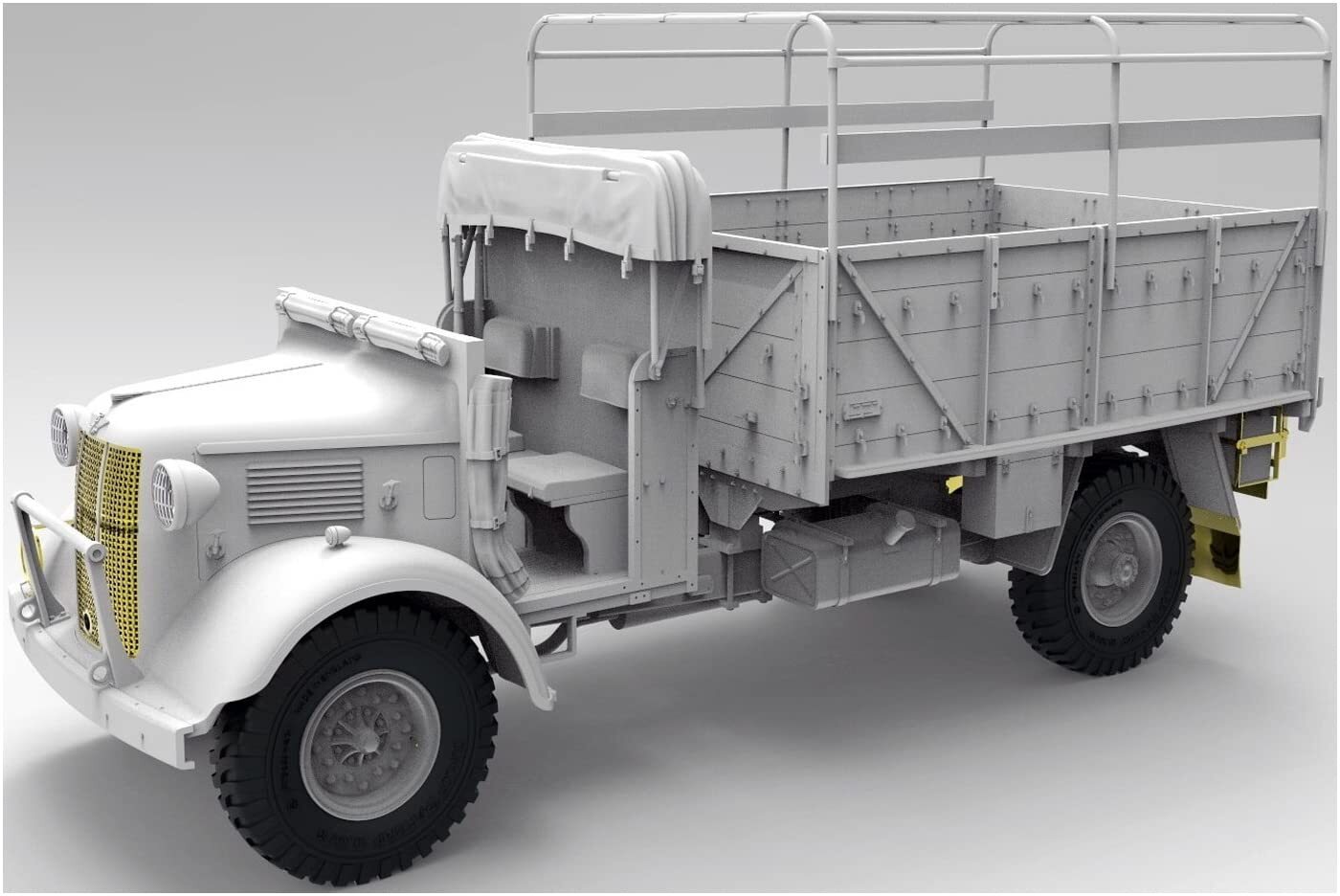 1/35 WWII British Army Open Cab 30-cwt 4x2 GS Truck Model Kit ...