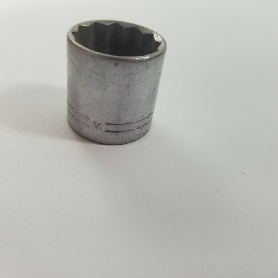 Vintage Craftsman -V- 3/4" 12 Point Deep Well Socket 3/8" Dr. | eBay