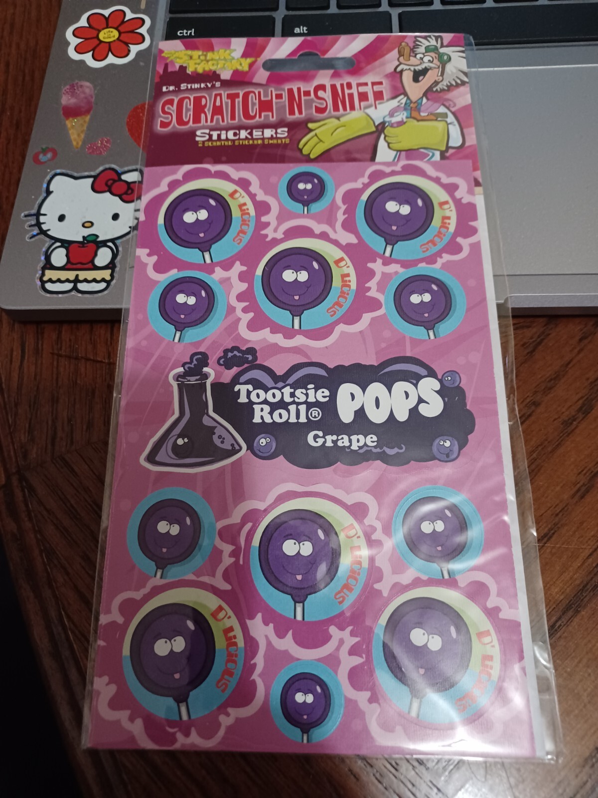 Dr. Stinky's Stink Factory Scratch and Sniff Stickers Fluffy Stuff ...