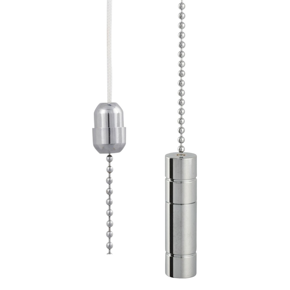 ElekTek Bathroom Ceiling Light Pull Cord Switch Fob Handle & 80cm ...