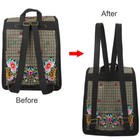 Handmade Mini Backpack Purse Adjustable Strap Shoulder Travel Bag ...