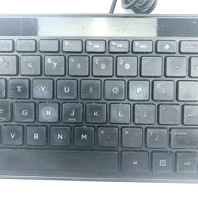 HP Wired USB Slim Keyboard KBAH21 Sk2028 for sale online | eBay