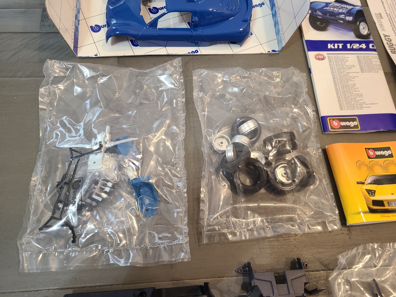 Vintage Burago 2000 Buggy Schlesser 1/26 Diecast Metal Model Car Kit ...