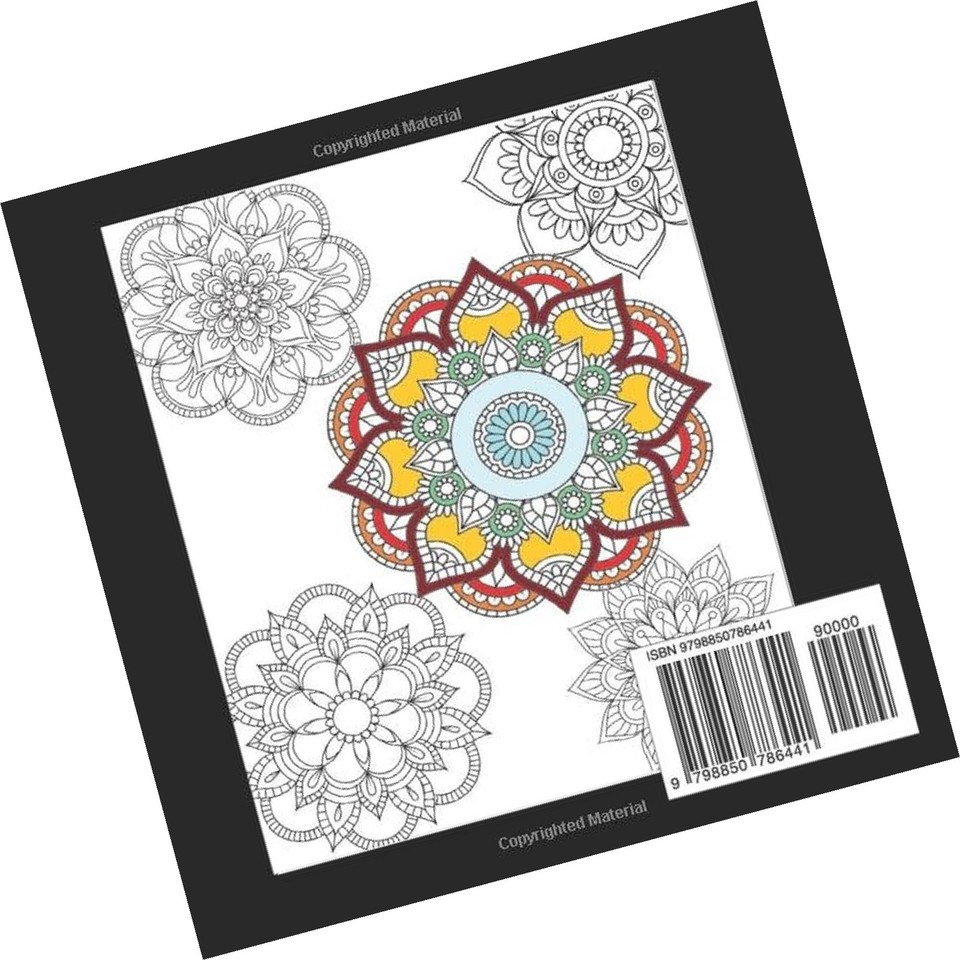 Easy to Color Mandalas Travel Size Coloring Book: Book 2: Small, Pocket ...