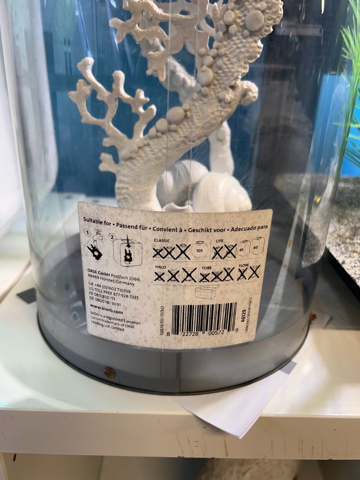 BiOrb White Fan Coral Ornament - Large Aquarium Fish Tank Decor | eBay UK