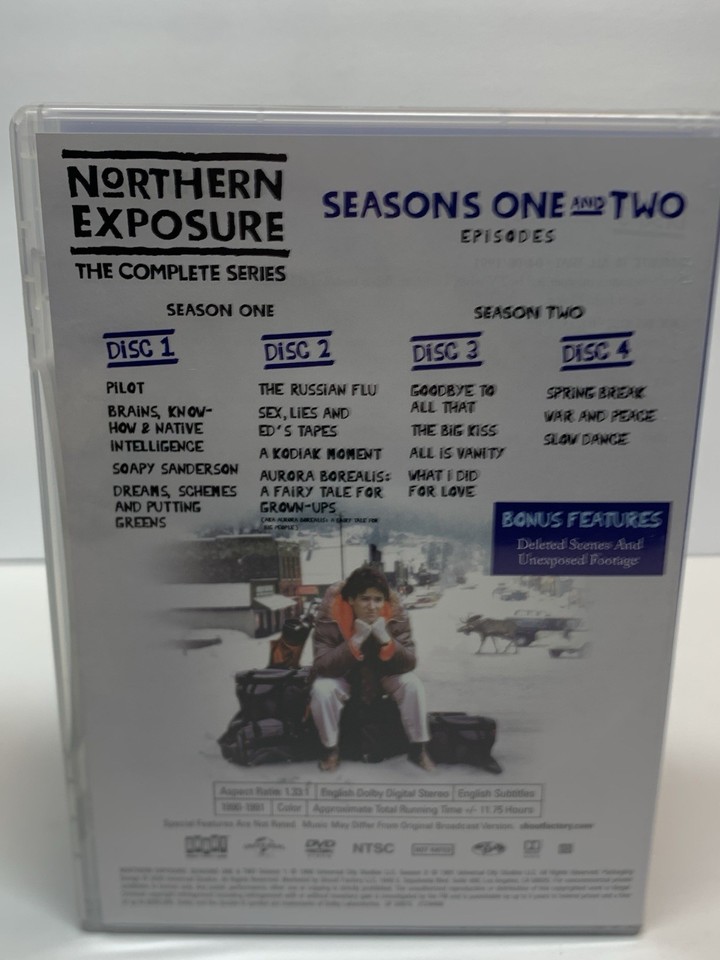 Northern Exposure Complete Series Box Set (6 Seasons, 26 Discs) EUC ...