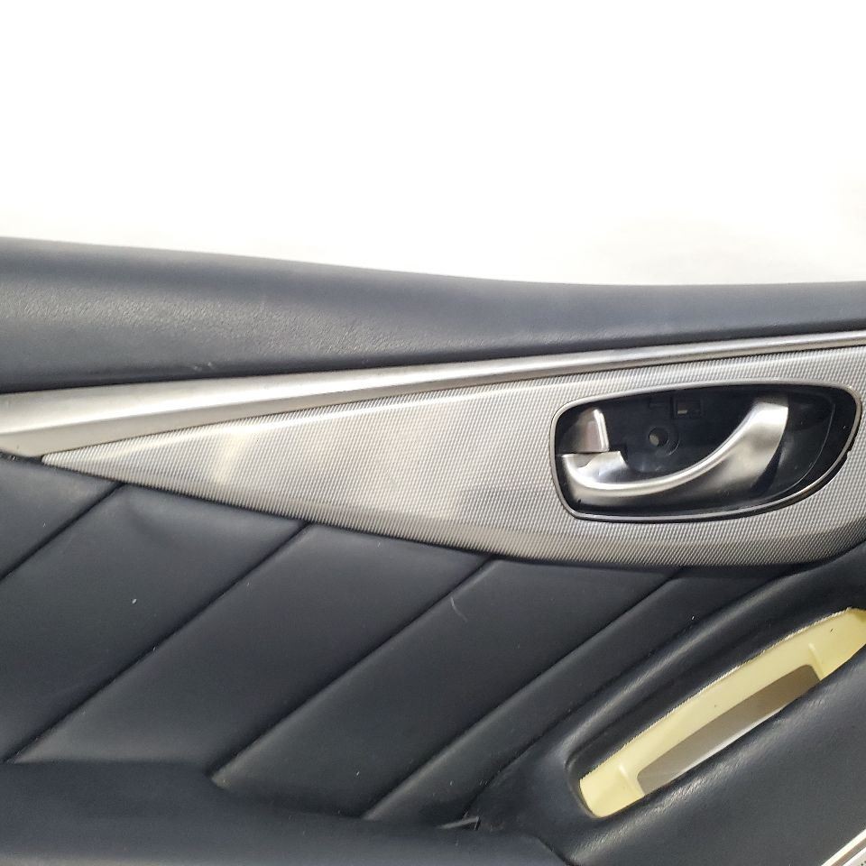 2020 Infiniti Q50 OEM Set Of 4 Door Card Interior Trim Panels Black | eBay