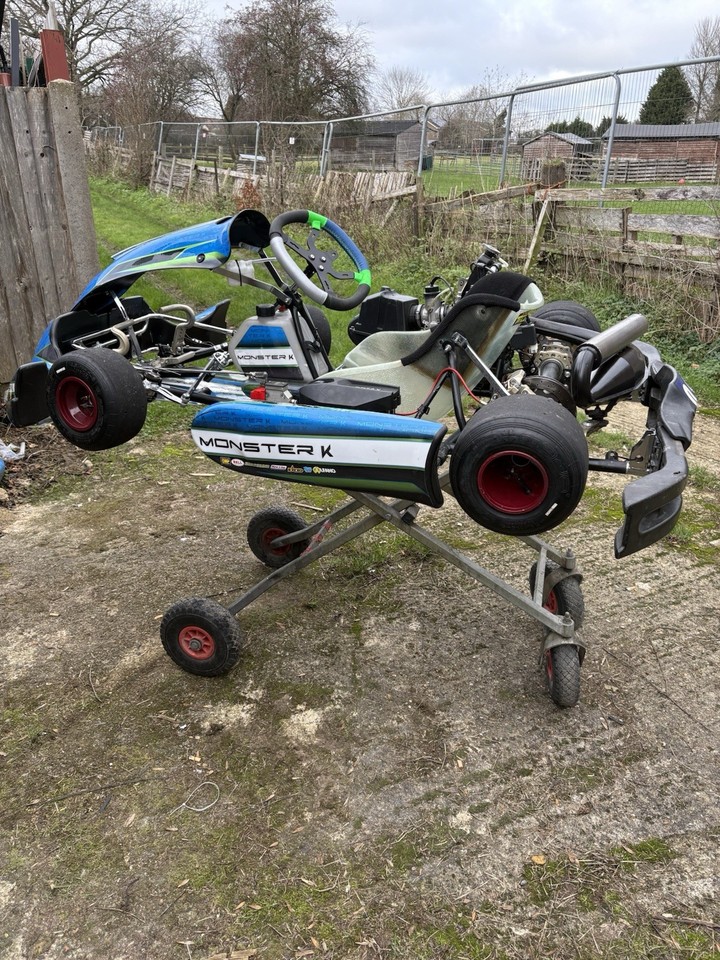 Rotax Senior Monster k Go Kart 2020 chassis | eBay UK