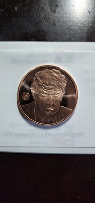 2023 Trump Mugshot Never Surrender Mugshot Fine Copper Coin | eBay