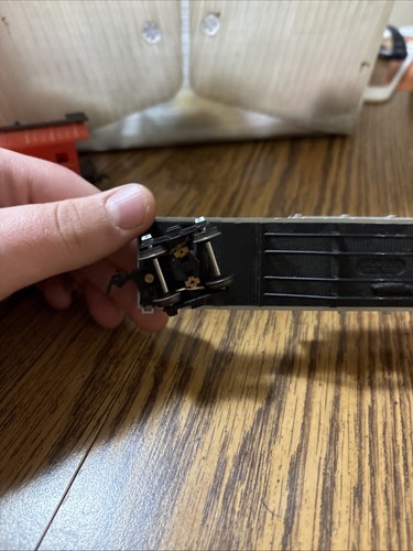 This Is a Bachmann HO Scale Amtrak Maintenance-of-way Floodlight Train ...