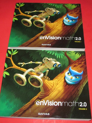 Envision Math 2.0 1st Grade Volume 1 & 2 ~ Both Volumes New & Used ...