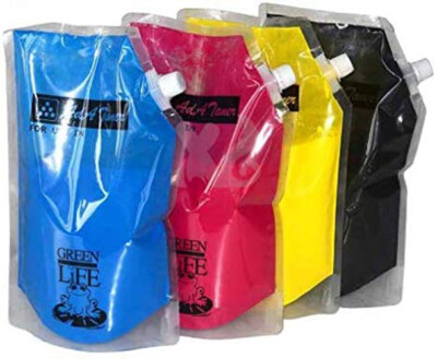 400g x 4 toner refill for Lexmark C3224dw, C3326dw, MC3224, MC3326adwe ...