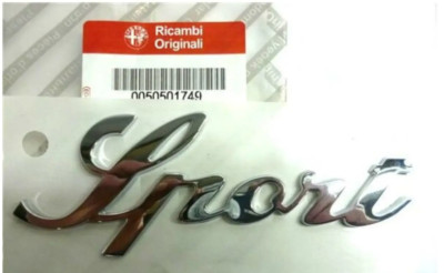 Original Alfa Romeo 156 Sport Lettering Emblem 50501749 | eBay