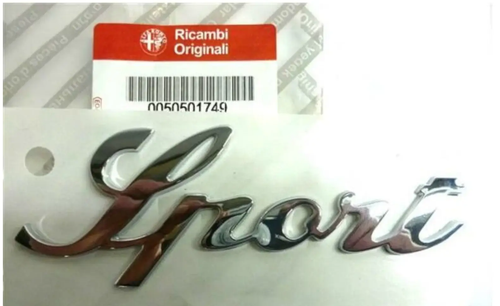 Original Alfa Romeo 156 Sport Lettering Emblem 50501749 | eBay