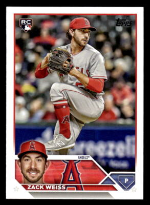 2023 Topps Update Zack Weiss #US196 Los Angeles Angels Baseball Card | eBay