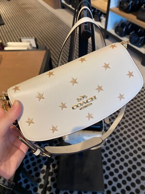NWT Coach Andrea Small Shoulder Bag With Star Print cw305 | eBay