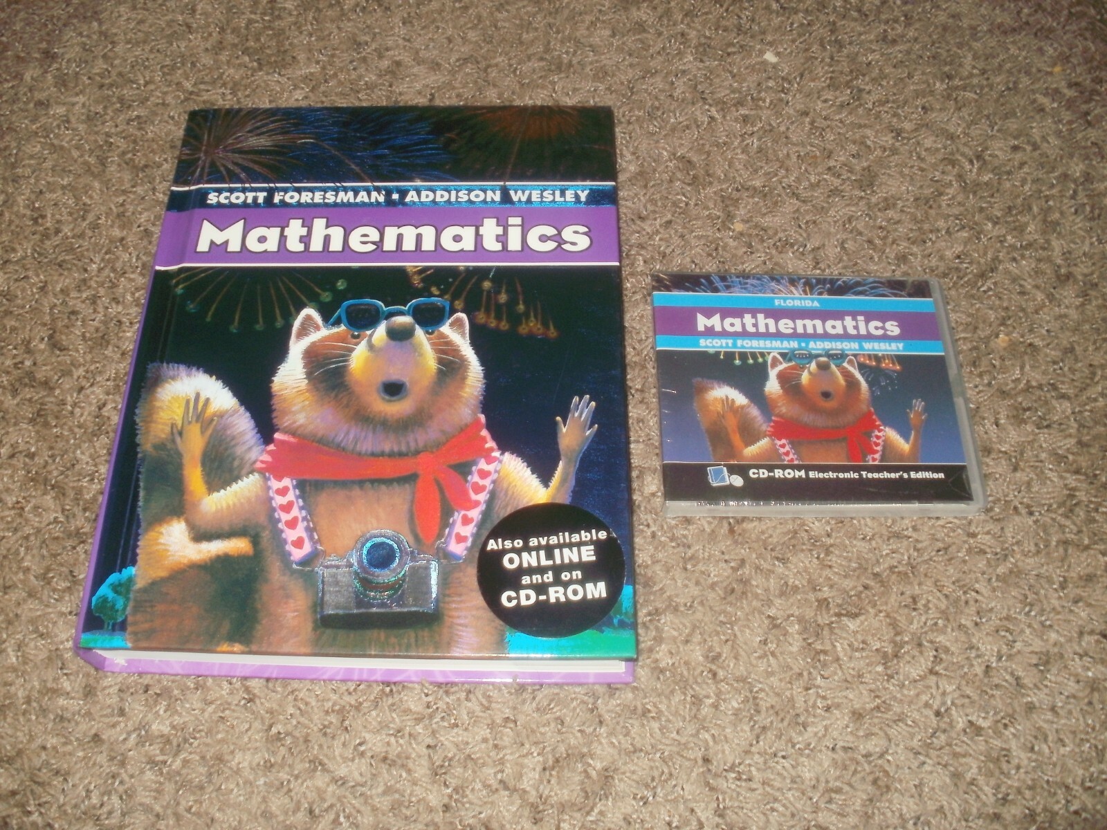 Scott Foresman MATH 3rd grade 3 Student Textbook & CD-Rom Teacher's ...