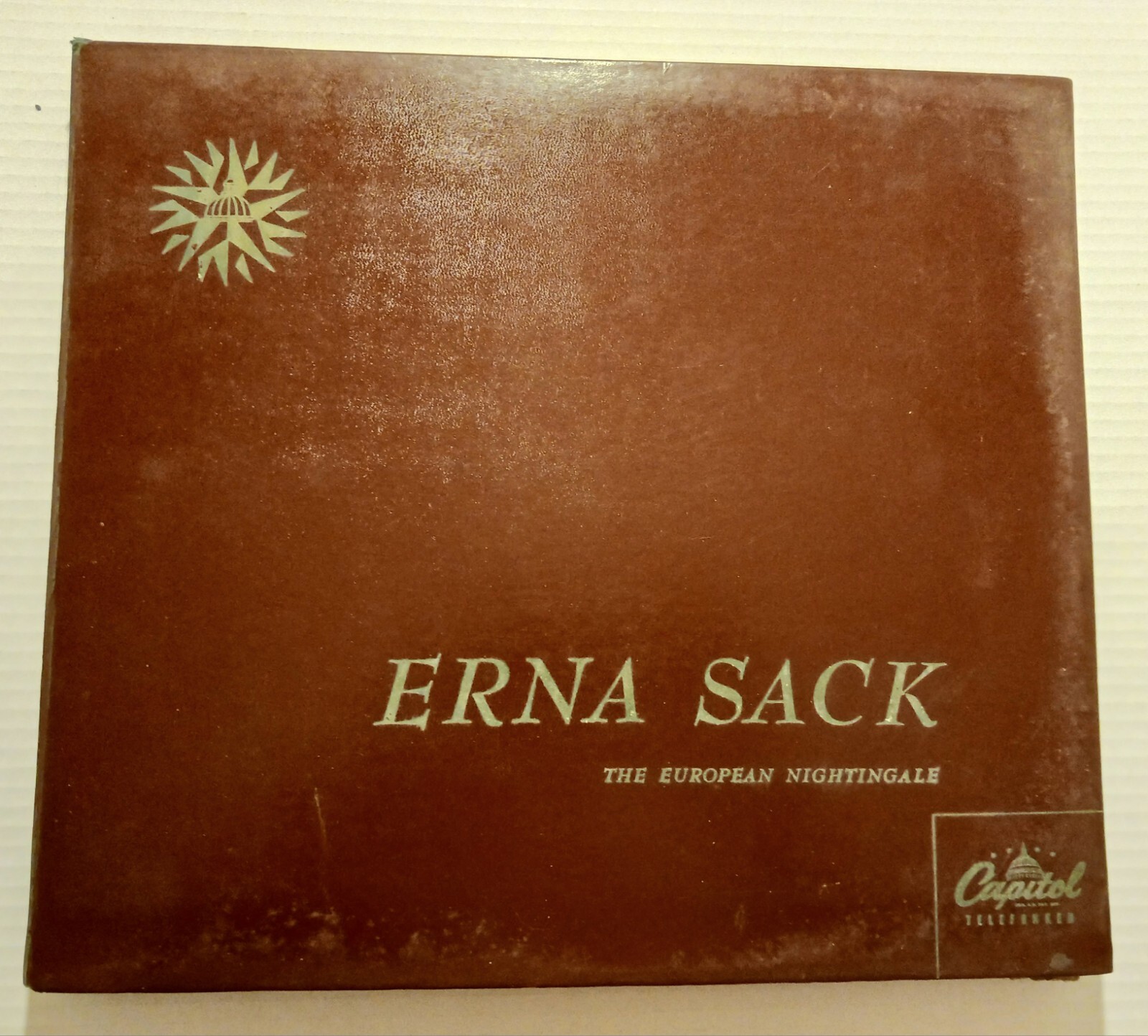 1950 Erna Sack The European Nightingale Album Book Telefunken Capitol ...