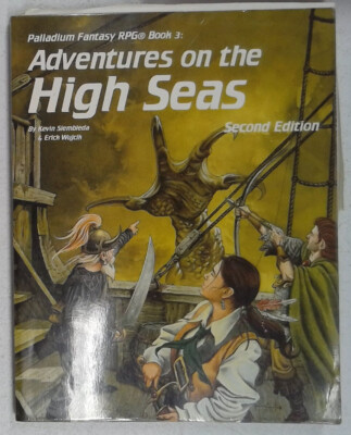 1x V00476: RPG Book Three: Adventures On The High Seas: palladium Books ...