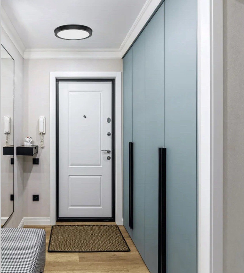 Energetic 14” Slim LED Flush Mount Ceiling Light Fixture -4 Pack – Matt ...