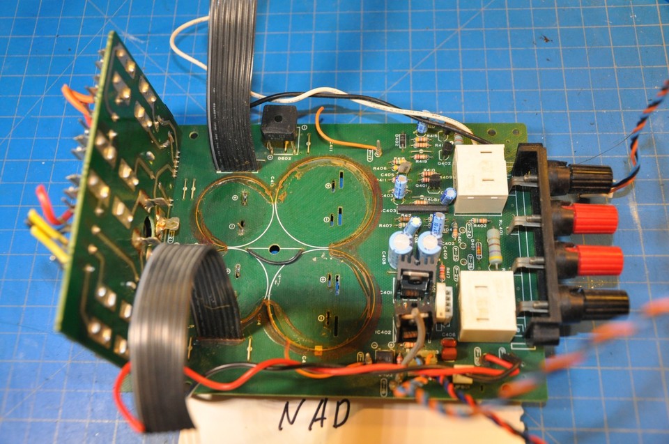 NAD 2200 Amplifier Replacement Parts Cir Boards Parts # PS-594B ...