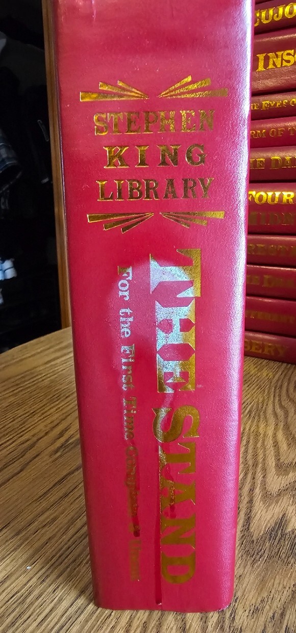 Stephen King Red Leather Library - Lot of 27 Titles - Hardcover | eBay