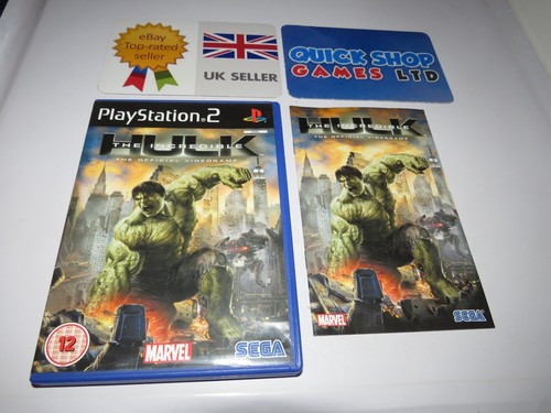 The Incredible Hulk (PS2) official video game uk pal uk tracked ...