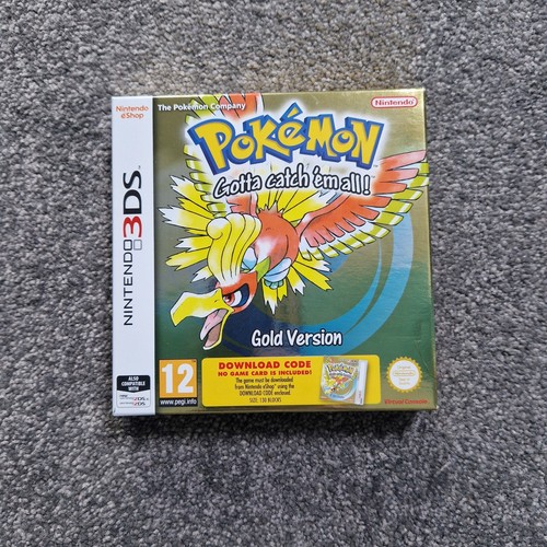 Nintendo 3DS - Pokemon Gold Version - Box only | eBay
