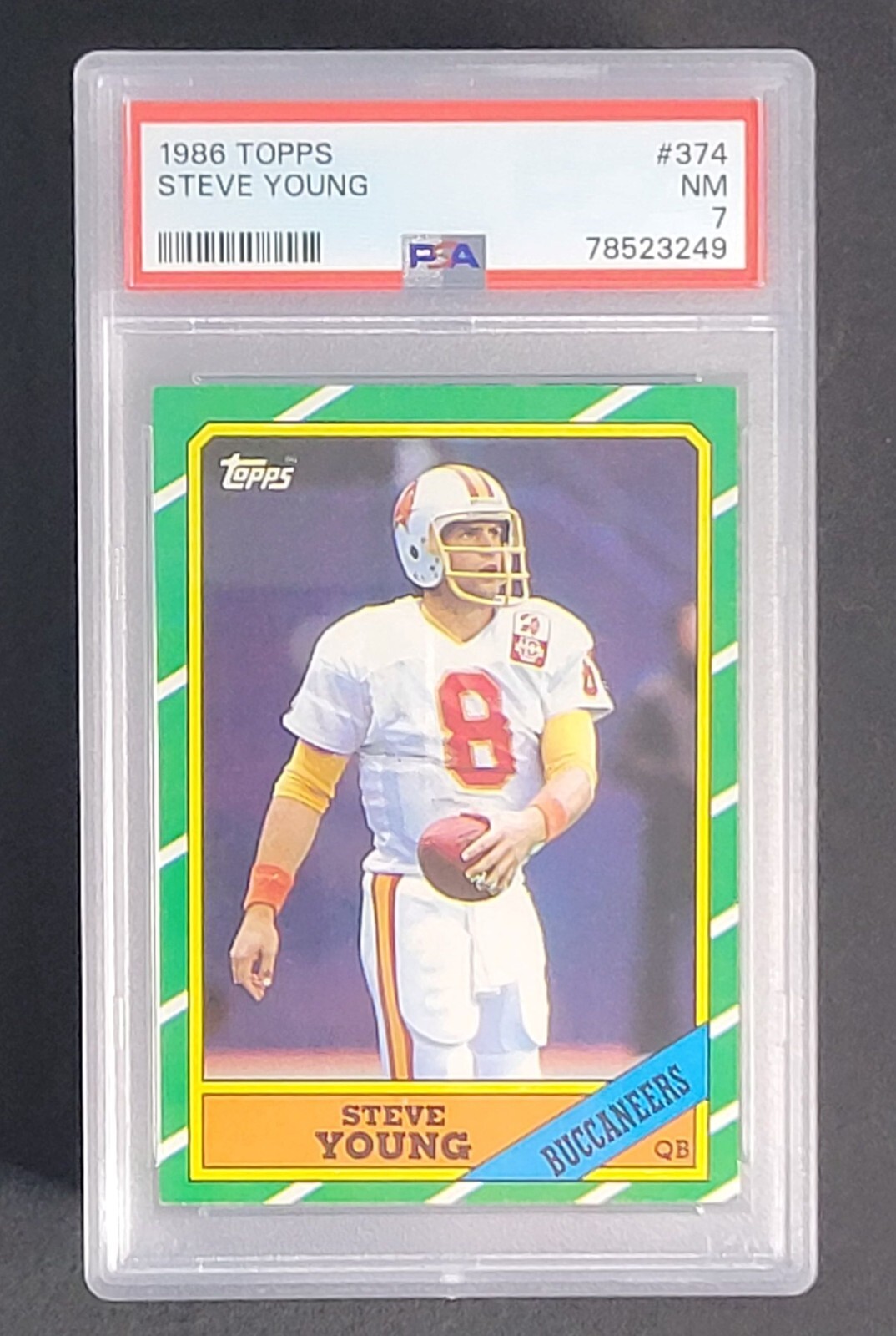 1986 Topps #374 Steve Young ROOKIE CARD – PSA NM 7 | eBay