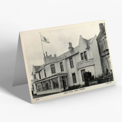 GREETING CARD - Vintage Scotland - Castle Hotel, Largs, Ayrshire | eBay UK