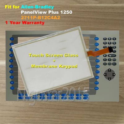 for Allen Bradley PanelView Plus 1250 2711P-B12C4A2 Touch Screen Glass ...