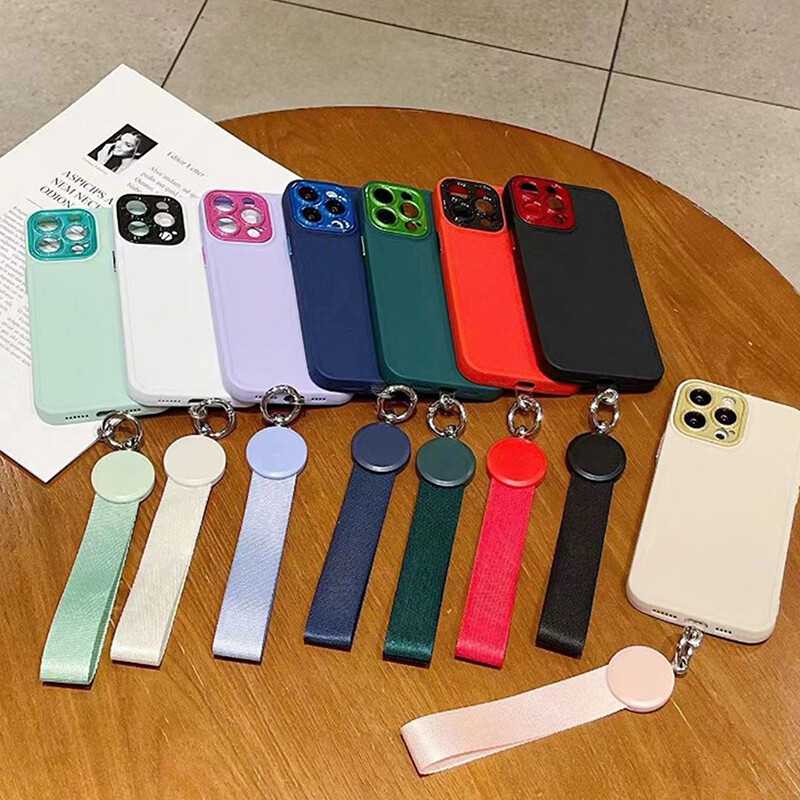 Wrist Lanyard Hand Strap With Metal Ring Universal Cell Phone Straps ...