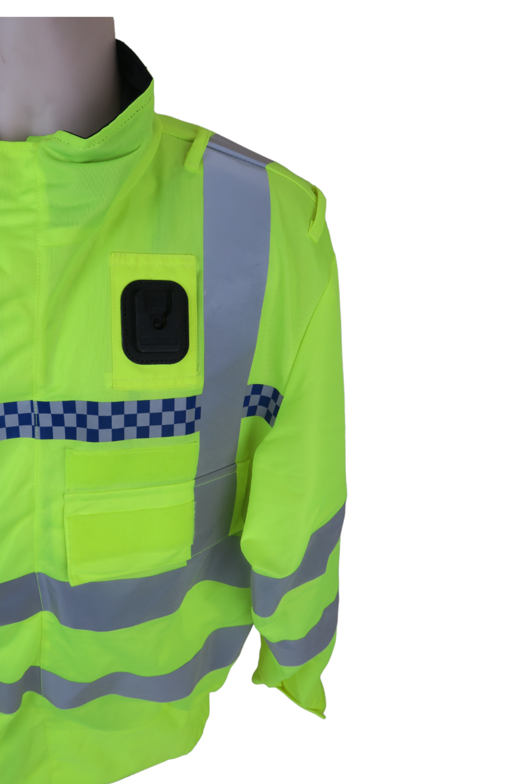 Ex Police Hi Vis Bomber Jacket Lightweight Security Vehicle Emergency ...