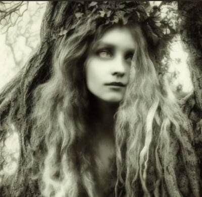 Vintage Witch | Dryad | Limited Edition Print | Spooky | Fae ...