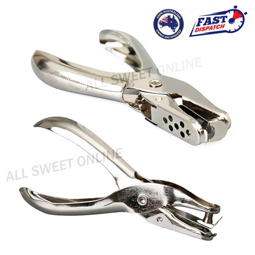 6MM Single Round Hole Paper Punch Puncher School Office Stationary ...