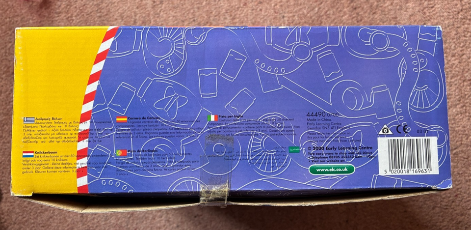 ELC Early Learning Centre Marble Madness Marble Run Construction Game ...