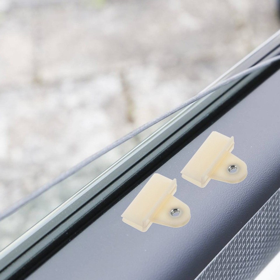 1 Pair Car Door Window Adjuster Glass Groove Slider Window Frame ...