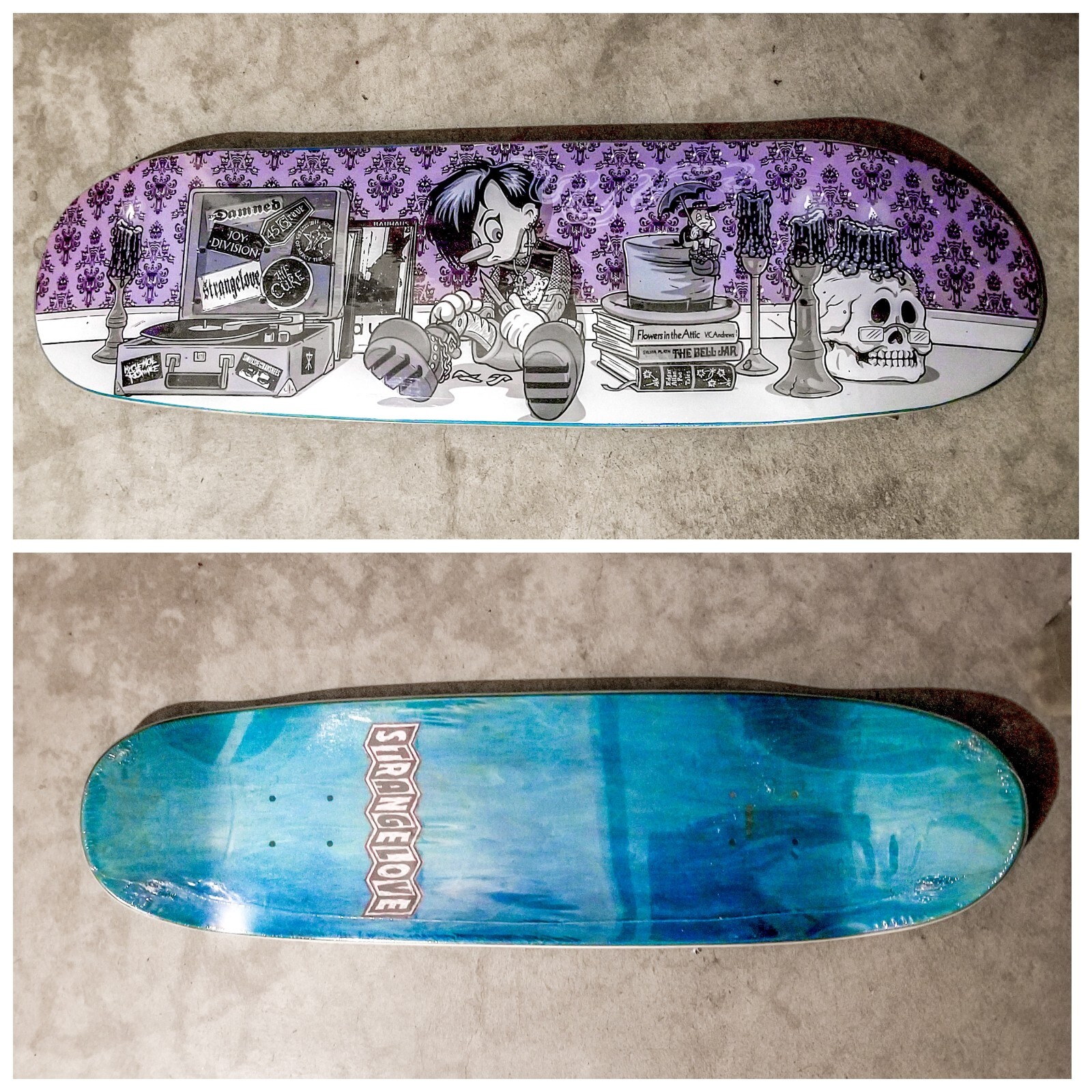 StrangeLove Goth Puppet / 8.875 Deck Sean Cliver Pinocchio Disney | eBay