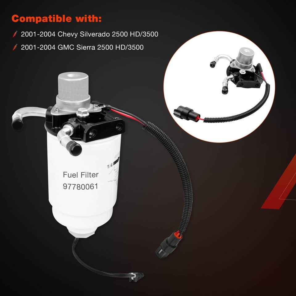 6.6L Duramax LB7 Fuel Filter Housing Head For 01-04 Chevy Silverado GMC Sierra | eBay