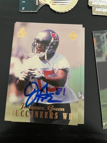 Buccaneers Jacquez Green signed 1998 Collectors Edge Card | eBay