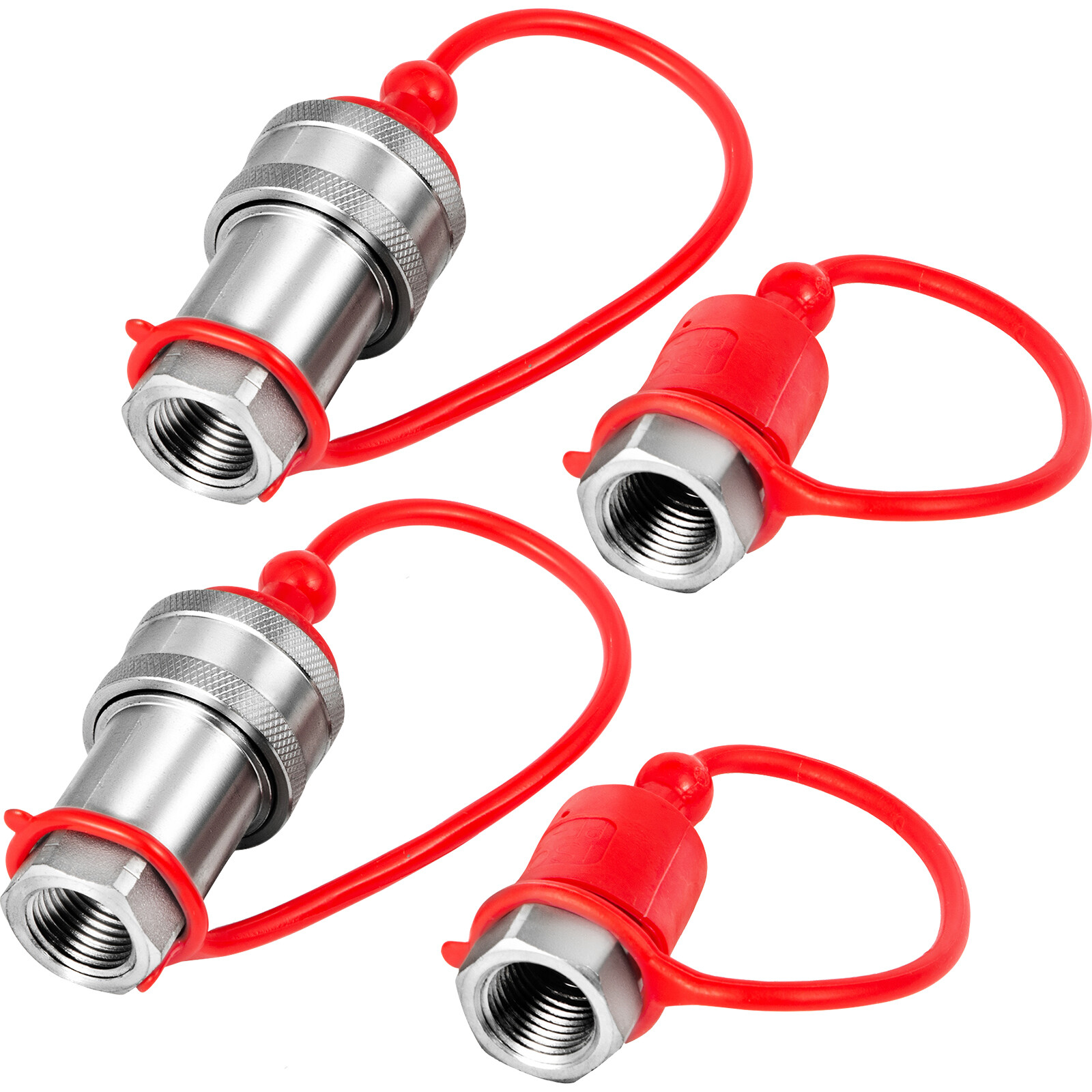 1/2" Ag Hydraulic Quick Connect Couplers Couplings, Ball Pioneer Style ...