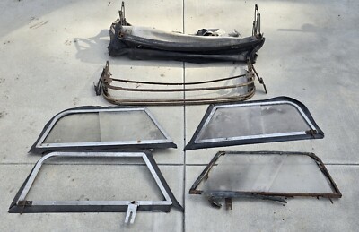 MGA / MGB / MGC MG PARTS CONVERTIBLE TOP DOOR GLASS Windows Window | eBay